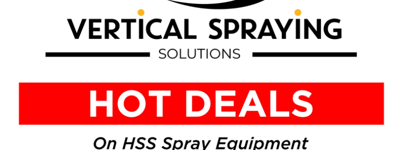 Hot Deals on HSS Spray Equipment | Vertical Spraying Solutions
